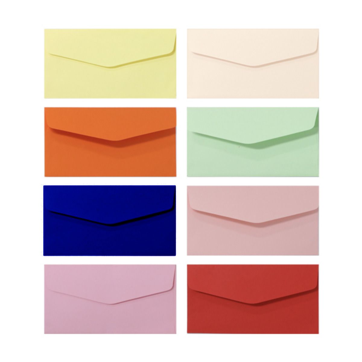 MochiThings: 4pcs Colorful Horizontal Envelope Set