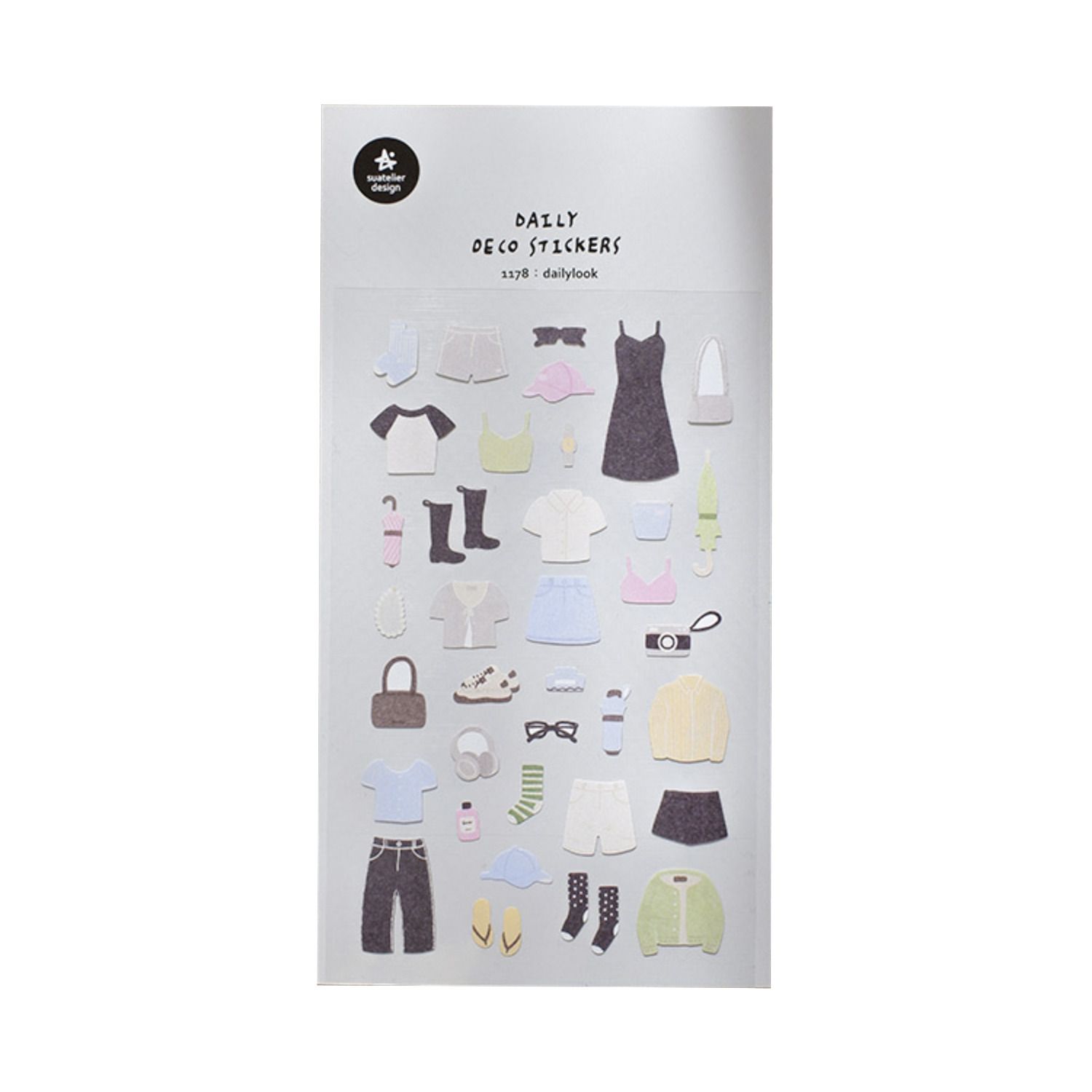MochiThings: Daily OOTD Deco Sticker
