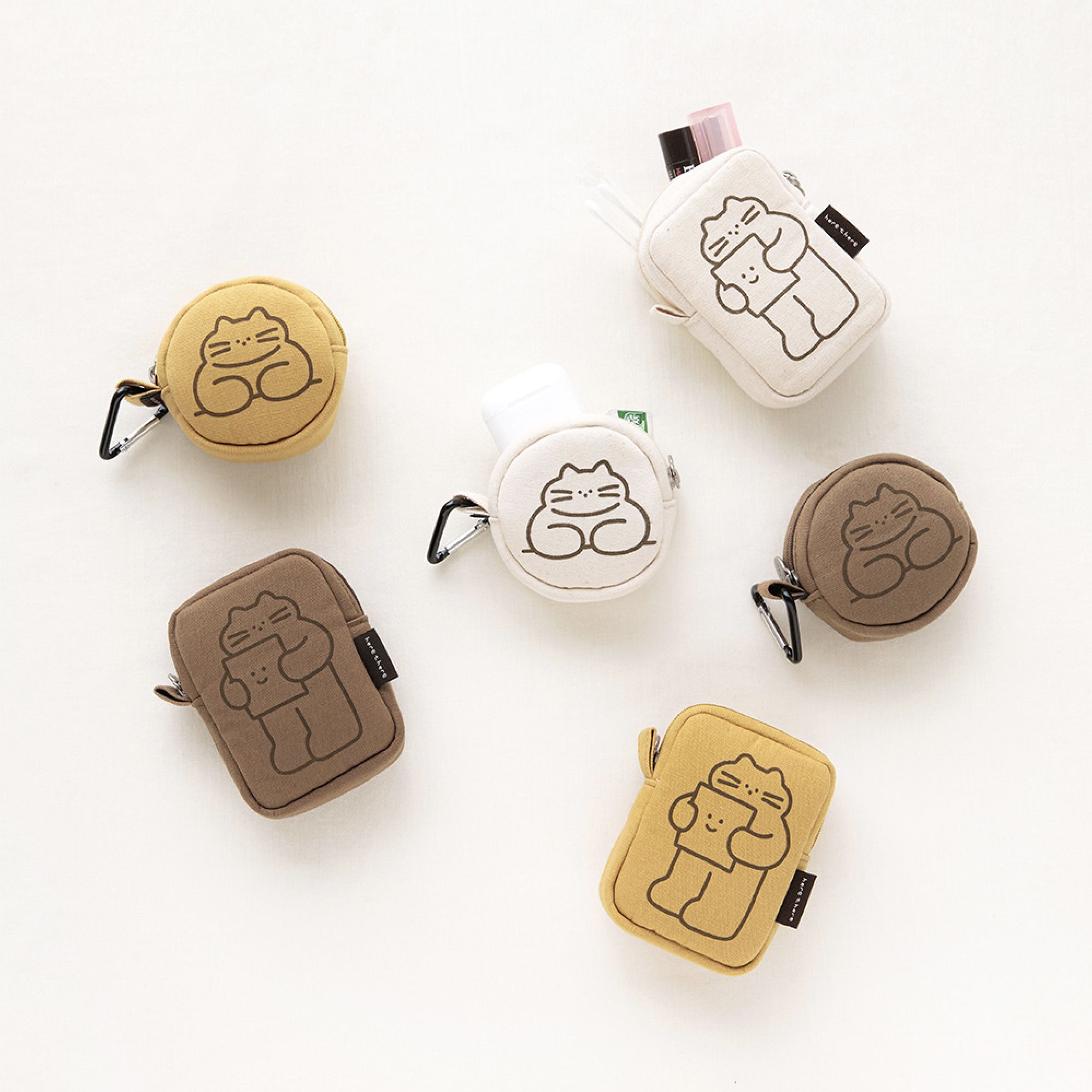 MochiThings: Mini Cat Key Ring Pouch