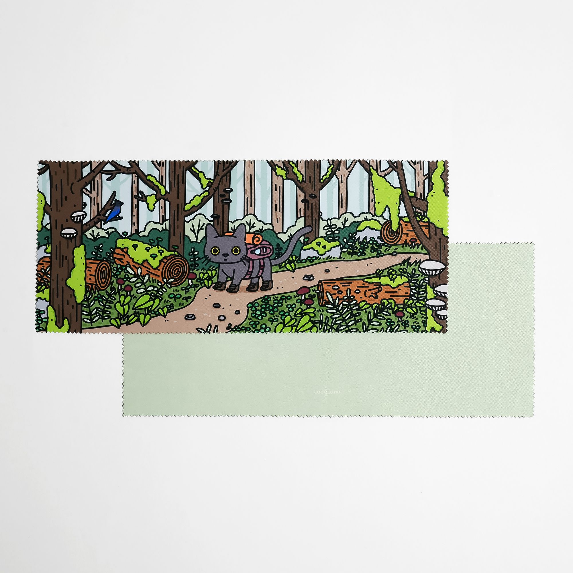 MochiThings: Cat in Seattle Long Screen Cloth