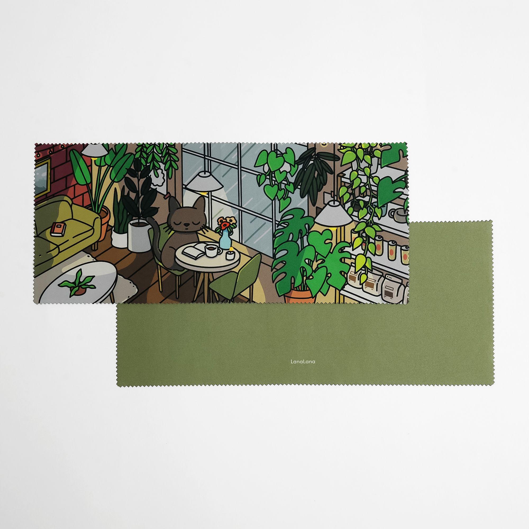 MochiThings: Cat in Seattle Long Screen Cloth