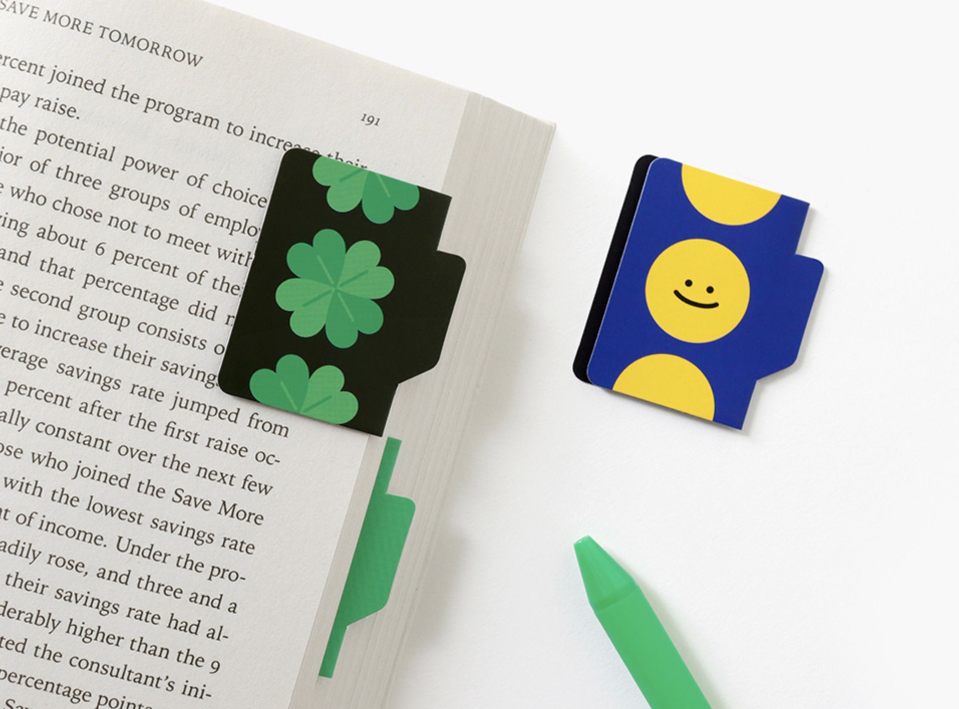 MochiThings: Vivid Index Magnetic Bookmark