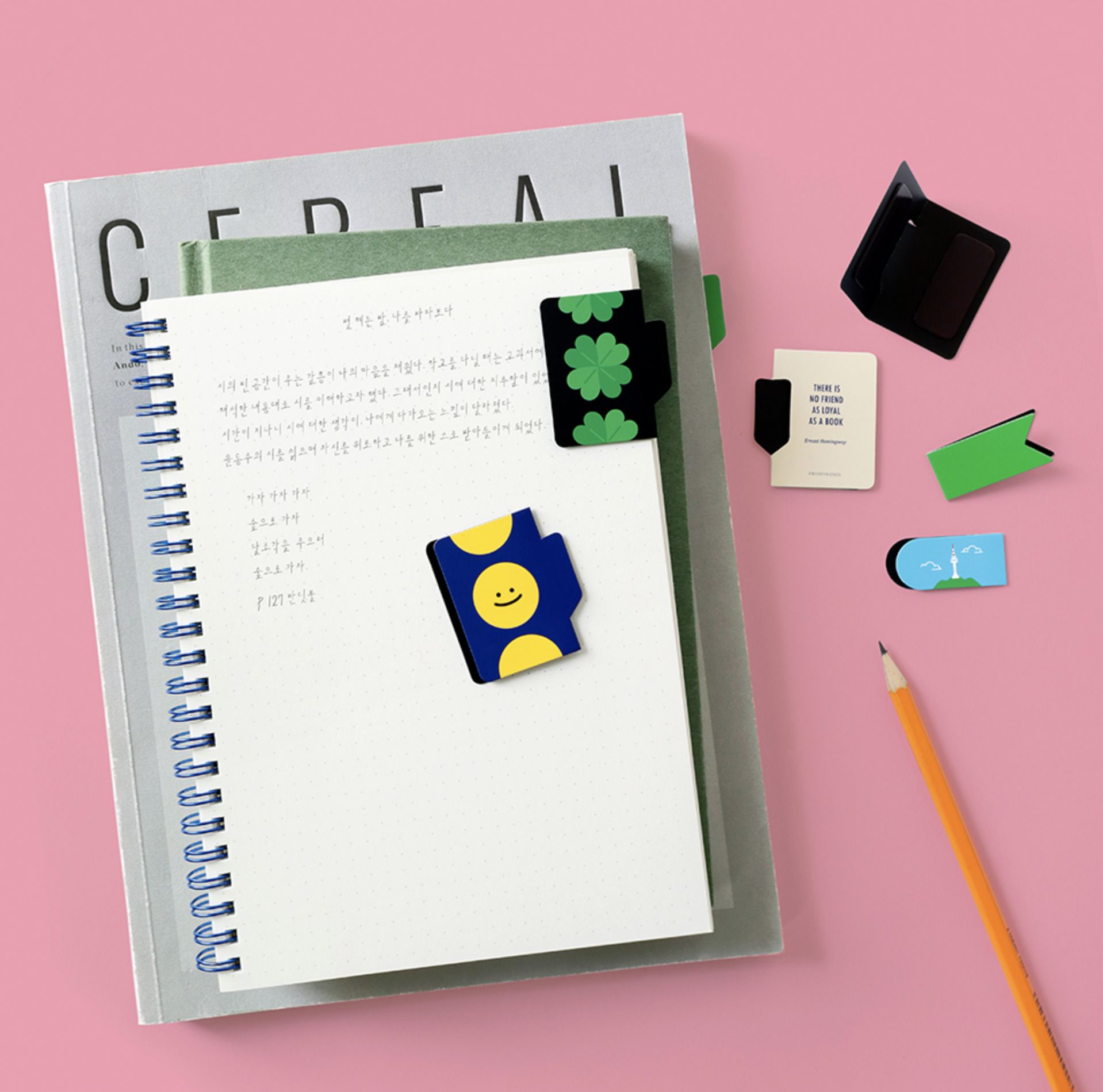 MochiThings: Vivid Index Magnetic Bookmark