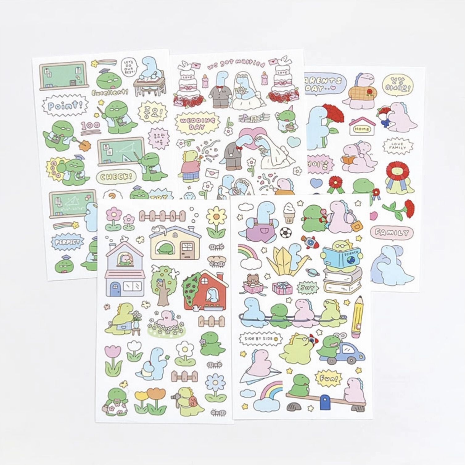 MochiThings: Spring Dino Deco Sticker