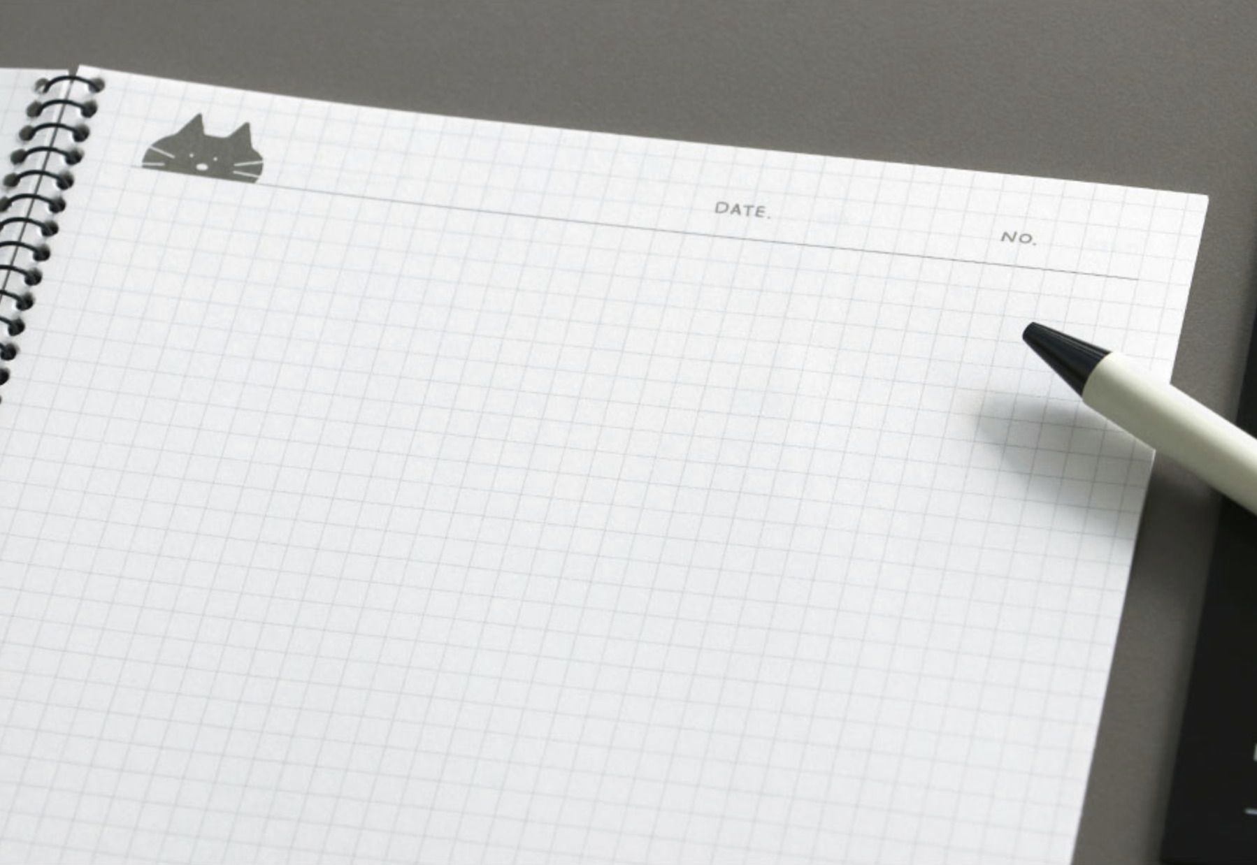 MochiThings: Doodle B5 Grid Notebook