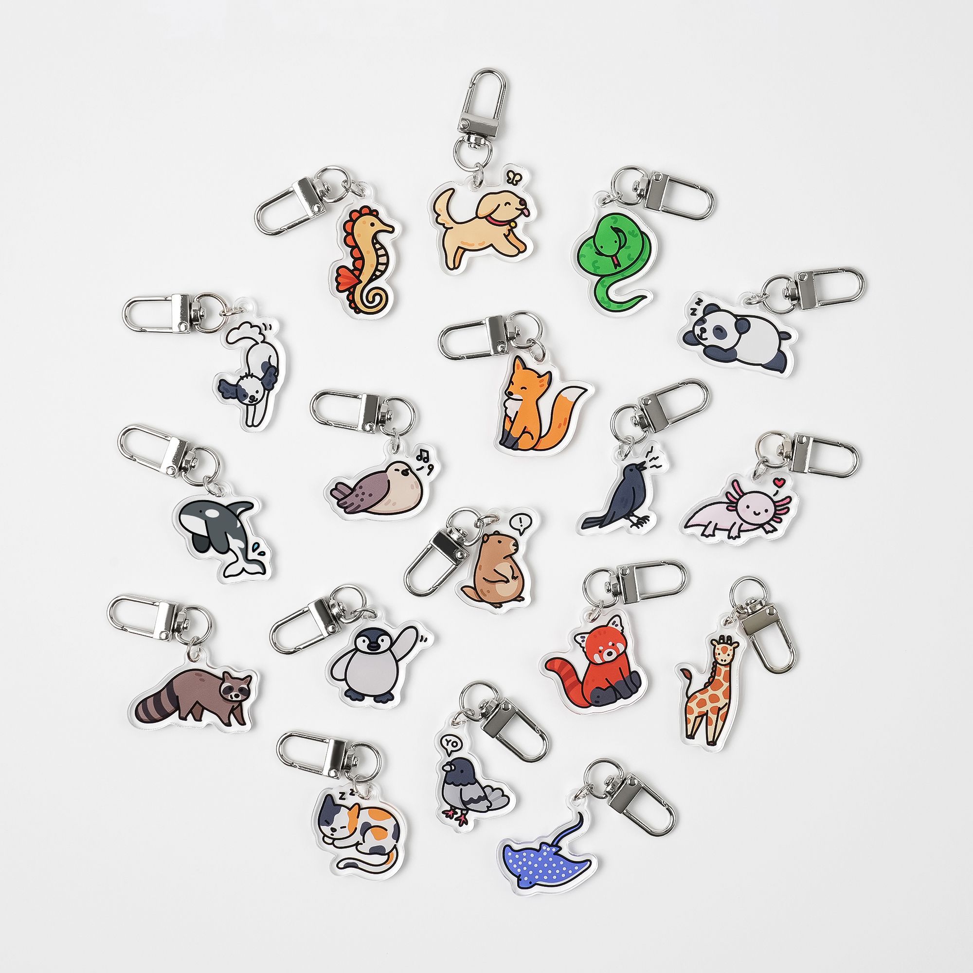 MochiThings: Animal Acrylic Key Ring