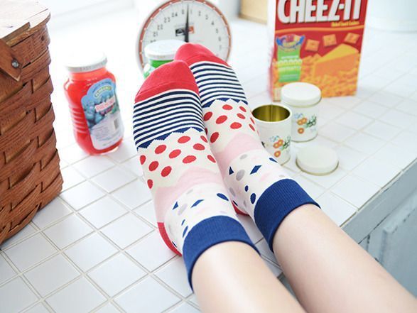 MochiThings: Cotton Candy Socks