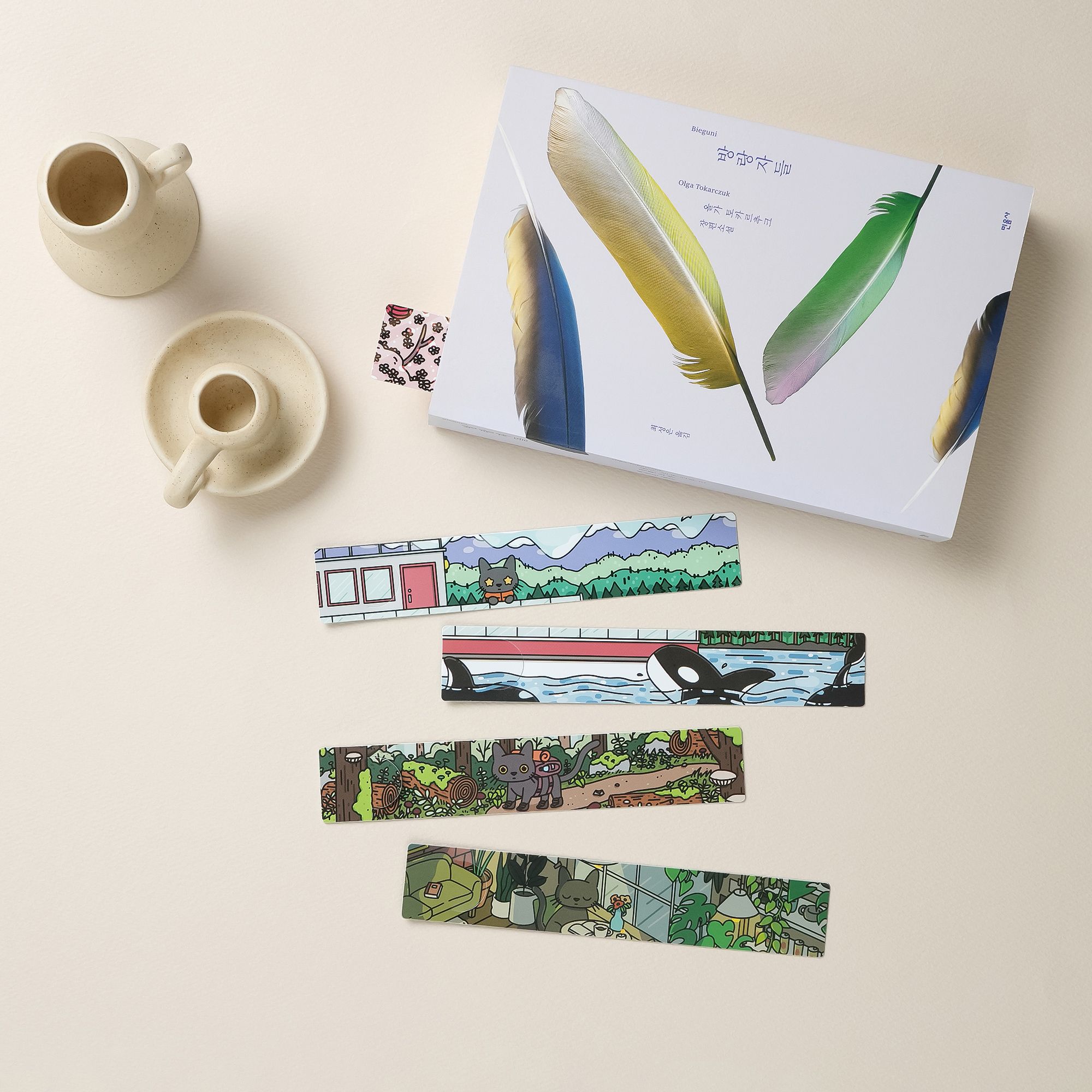 MochiThings: Cat in Seattle Bookmark