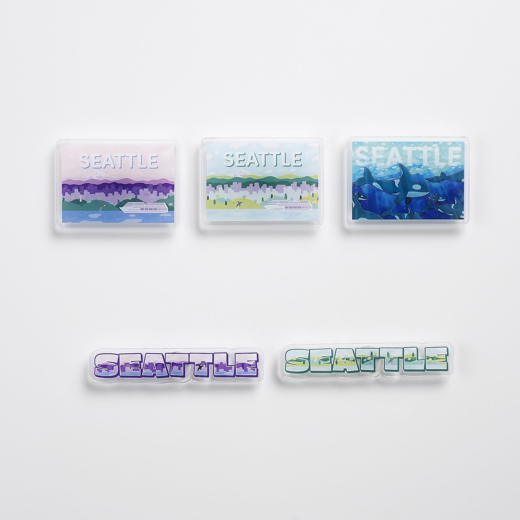 MochiThings: Seattle Acrylic Magnet