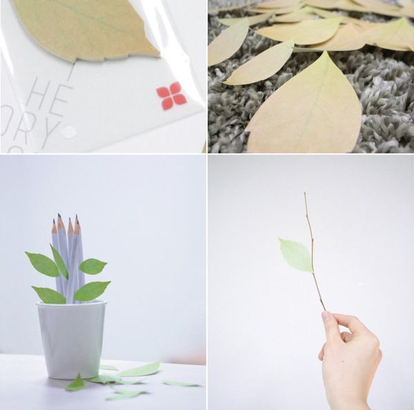 MochiThings: Leaf Sticky Note Collection