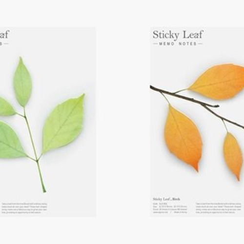 MochiThings: Leaf Sticky Note Collection