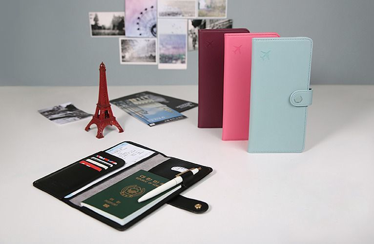 MochiThings: Plane Anti Skimming Passport Wallet