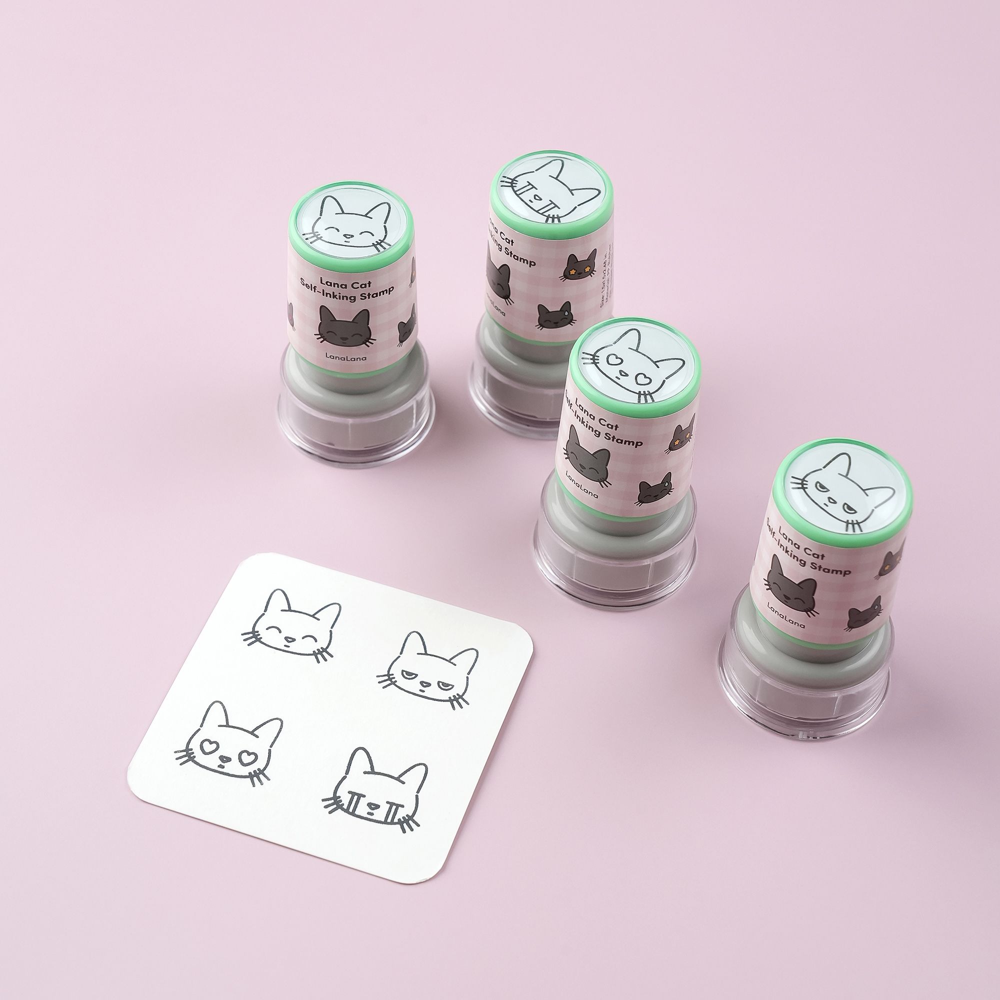 MochiThings: Lana Cat Self-inking Stamp