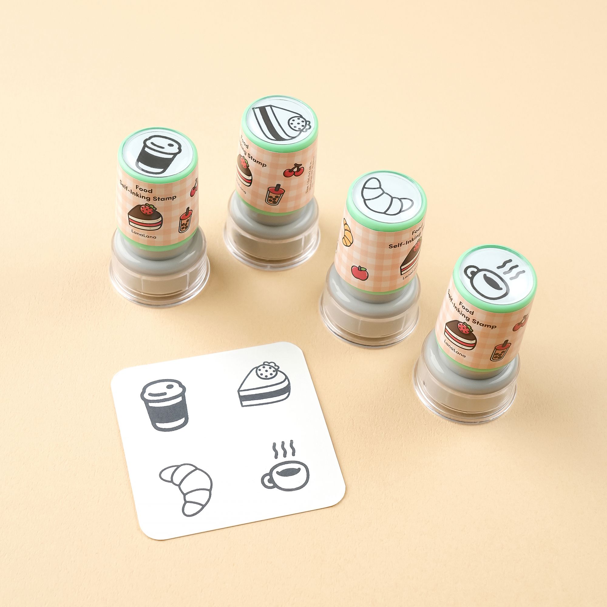 MochiThings: Food Self-inking Stamp