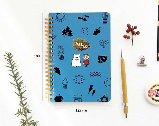MochiThings: Medium Ghost Pop Notebook
