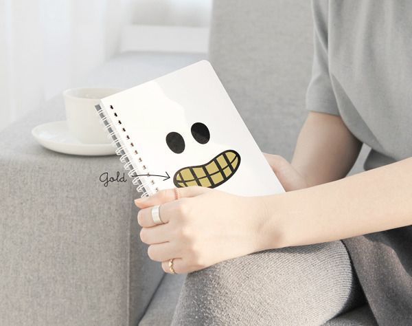 MochiThings: Medium Ghost Pop Notebook