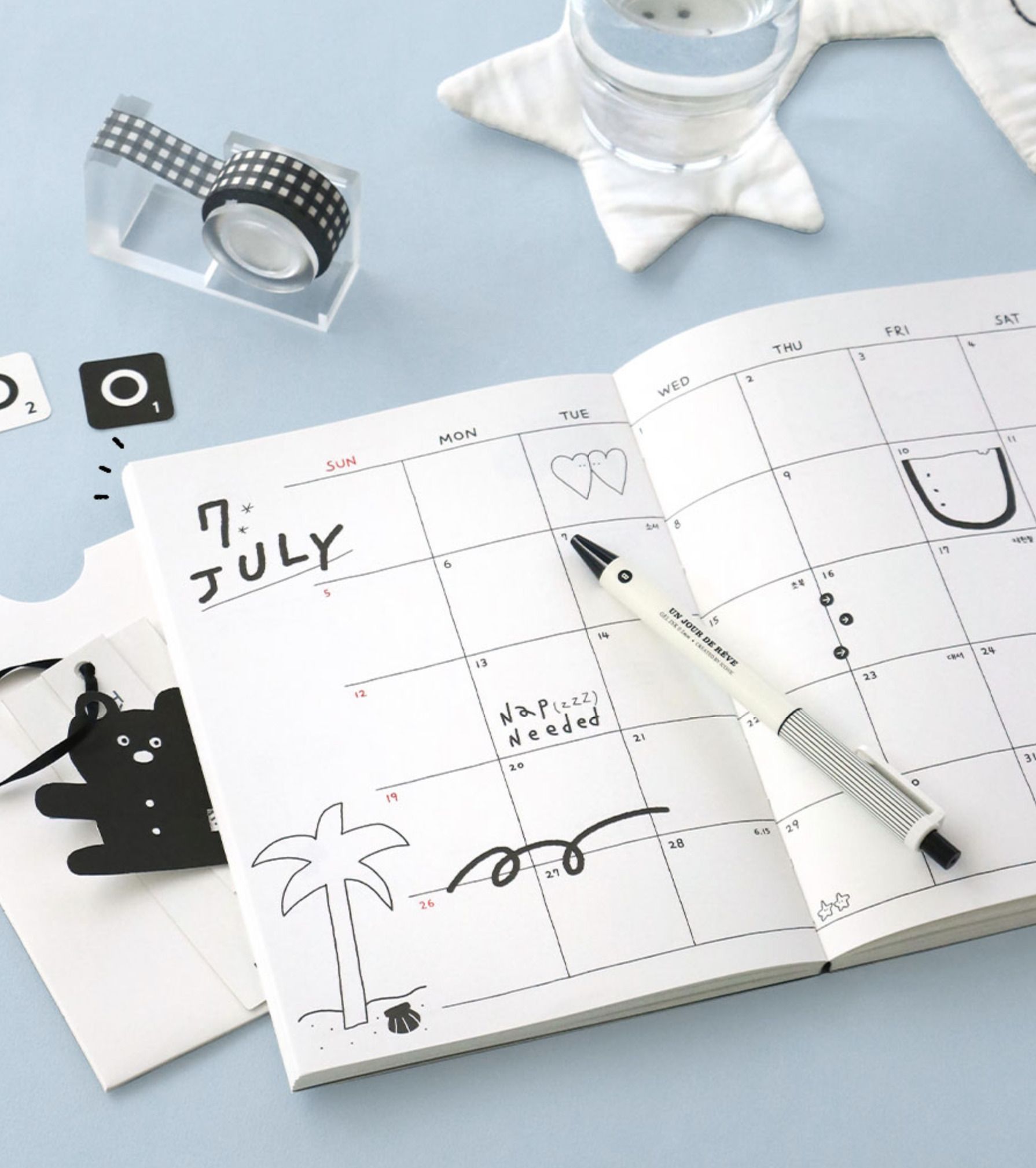 MochiThings: 2026 Doodle Diary Planner