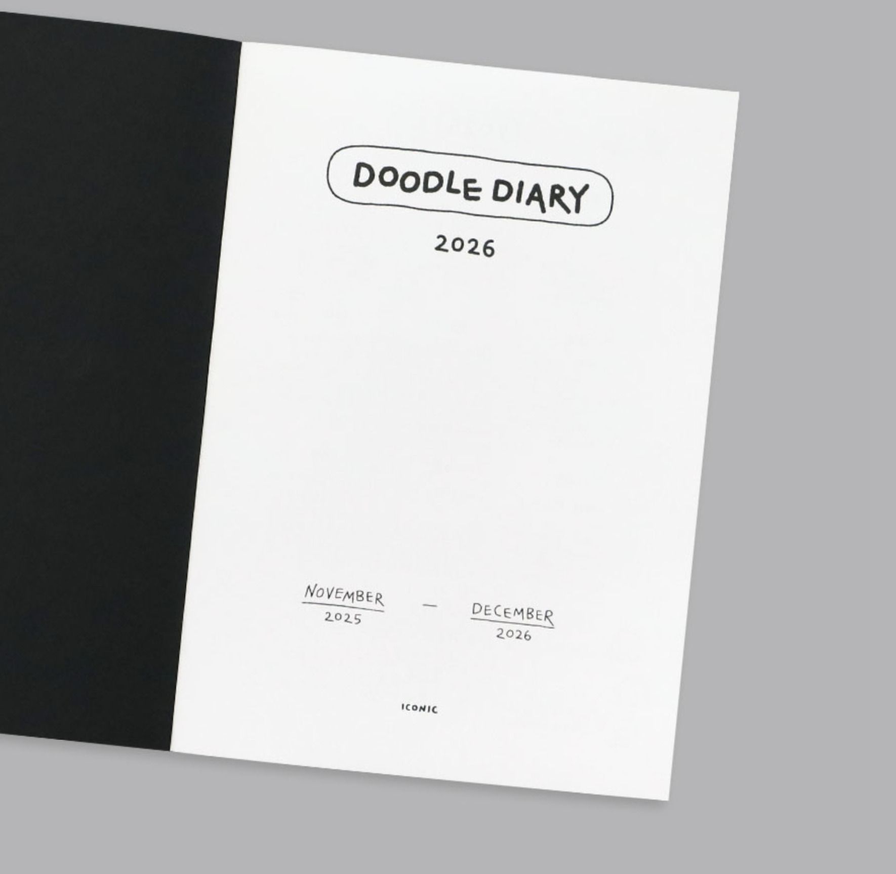 MochiThings: 2026 Doodle Diary Planner