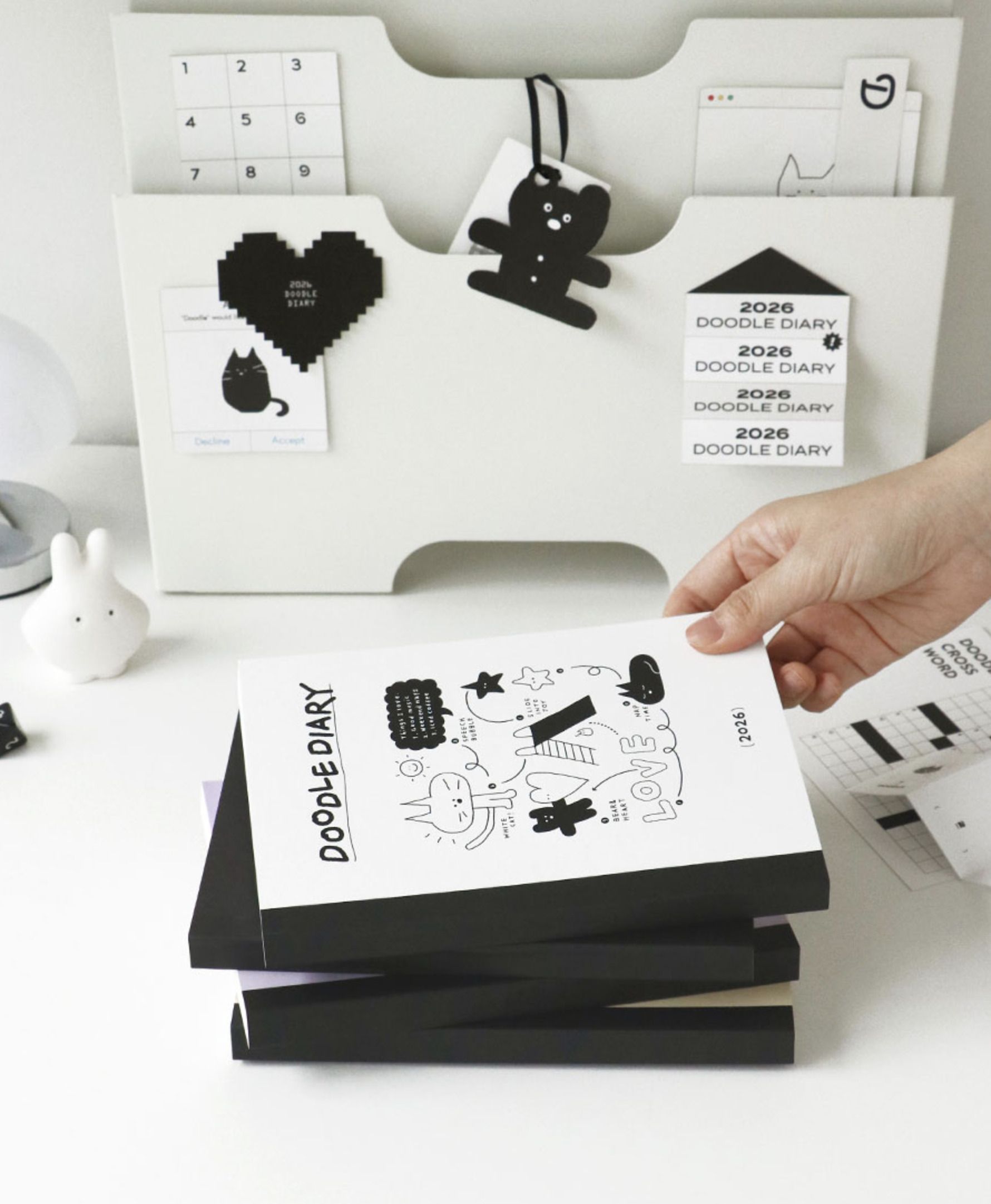 MochiThings: 2026 Doodle Diary Planner