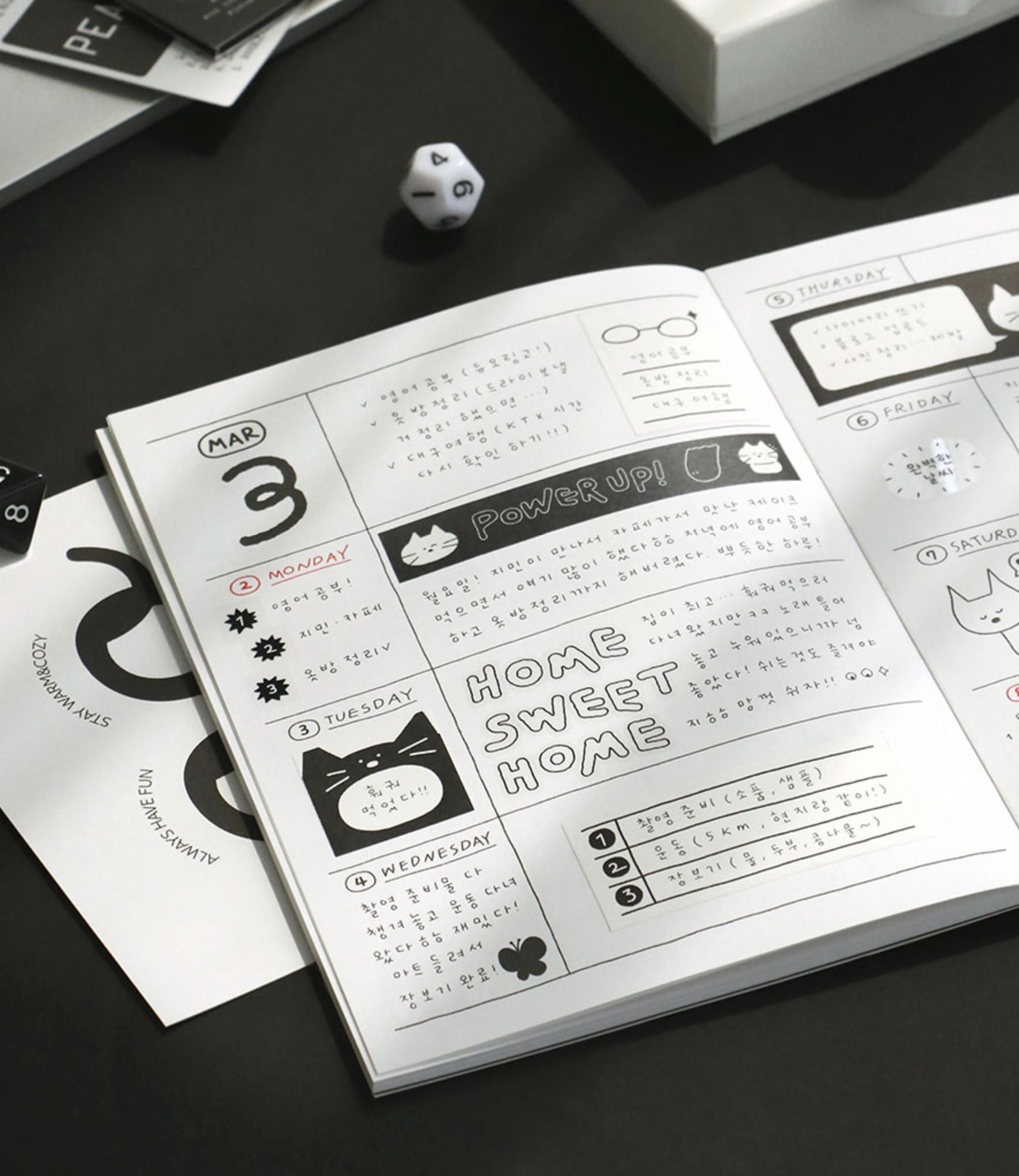 MochiThings: 2026 Doodle Diary Planner