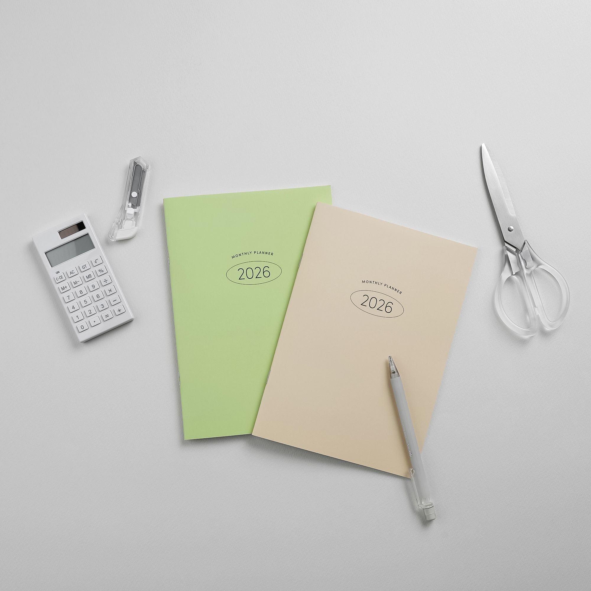 MochiThings: 2026 Basic Monthly Planner