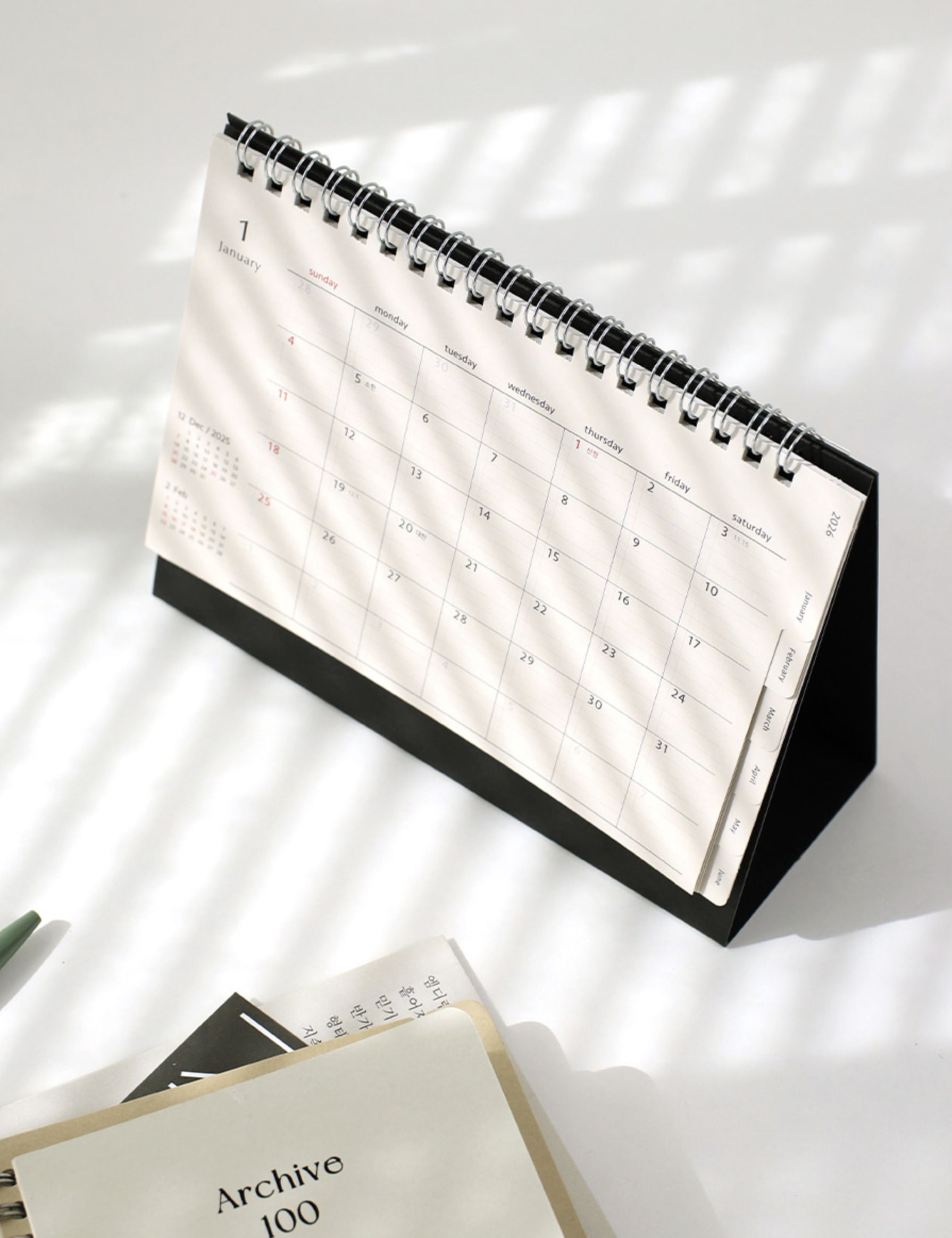 MochiThings: 2026 Archive Desk Calendar