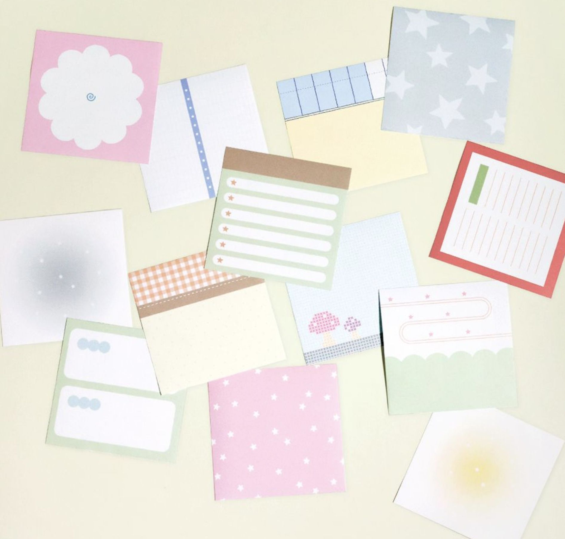 MochiThings: 20pcs Themed Paper Sticker Set