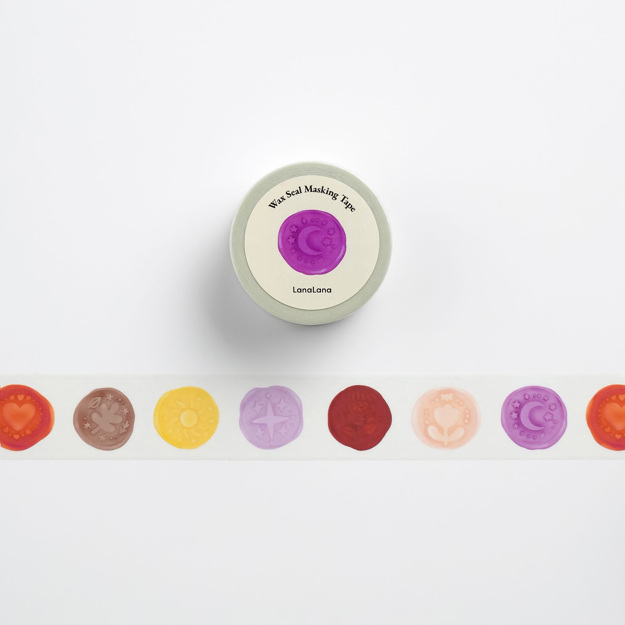 MochiThings: Wax Seal Masking Tape