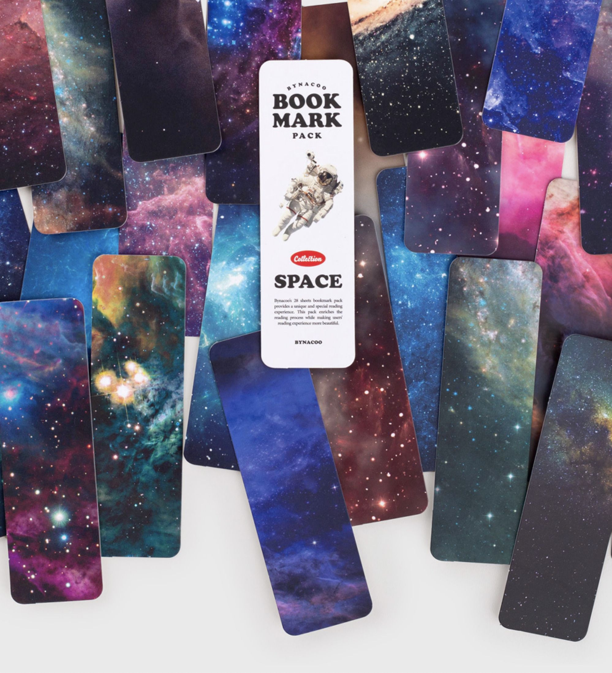 MochiThings: 28pcs Space Bookmark Set