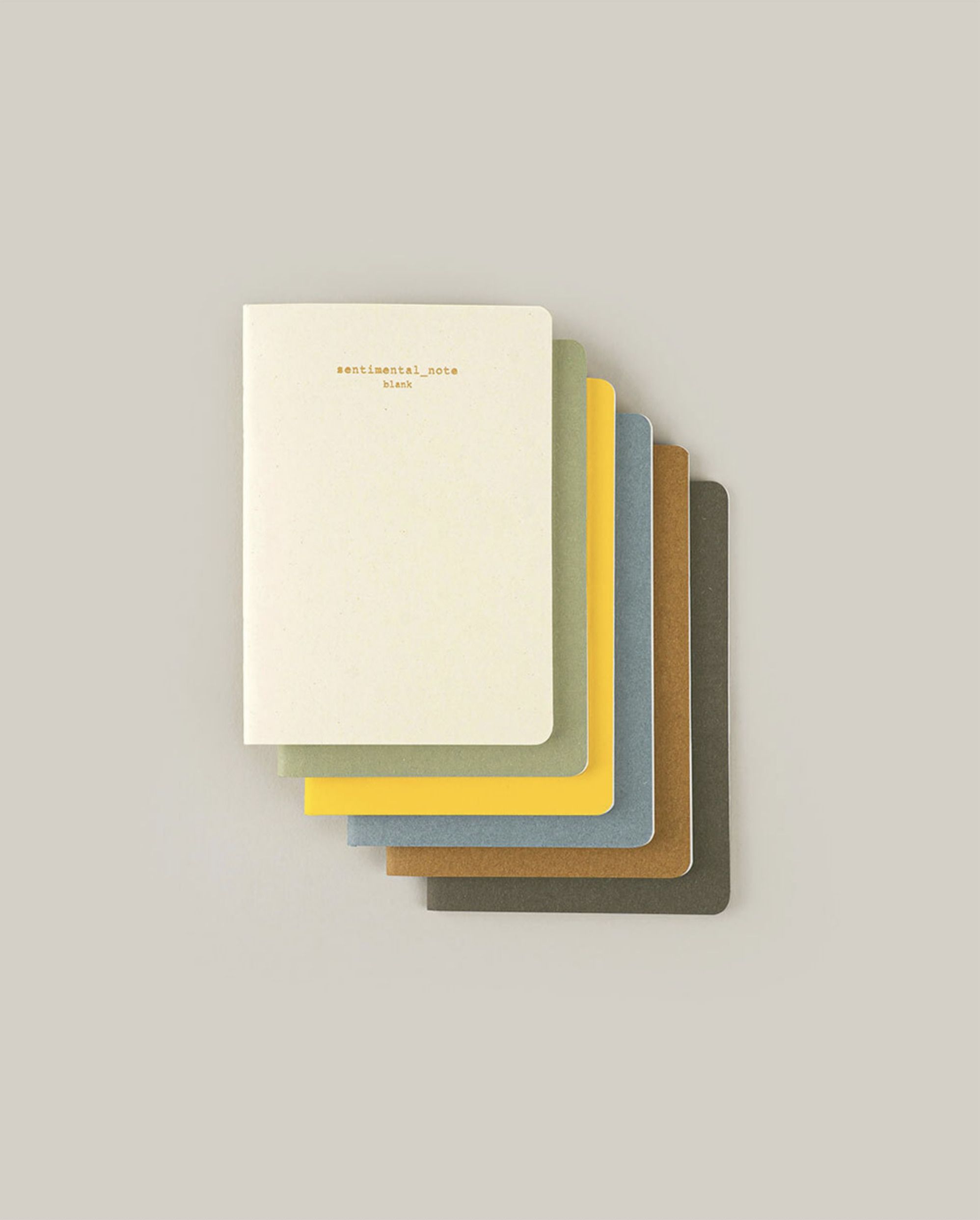 MochiThings: Sentimental Mini Plain Notebook