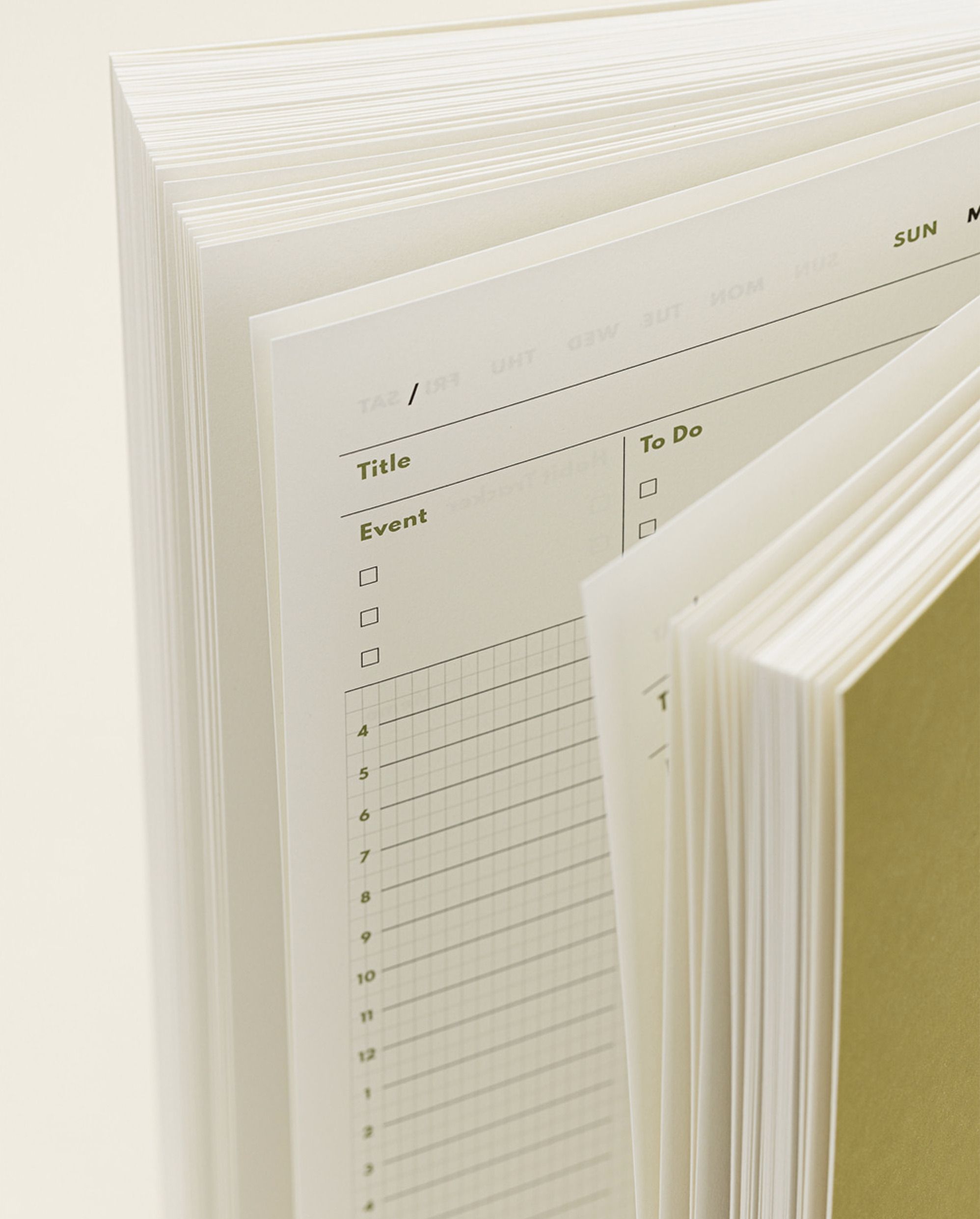 MochiThings: 6 Month Daily Recording System Planner