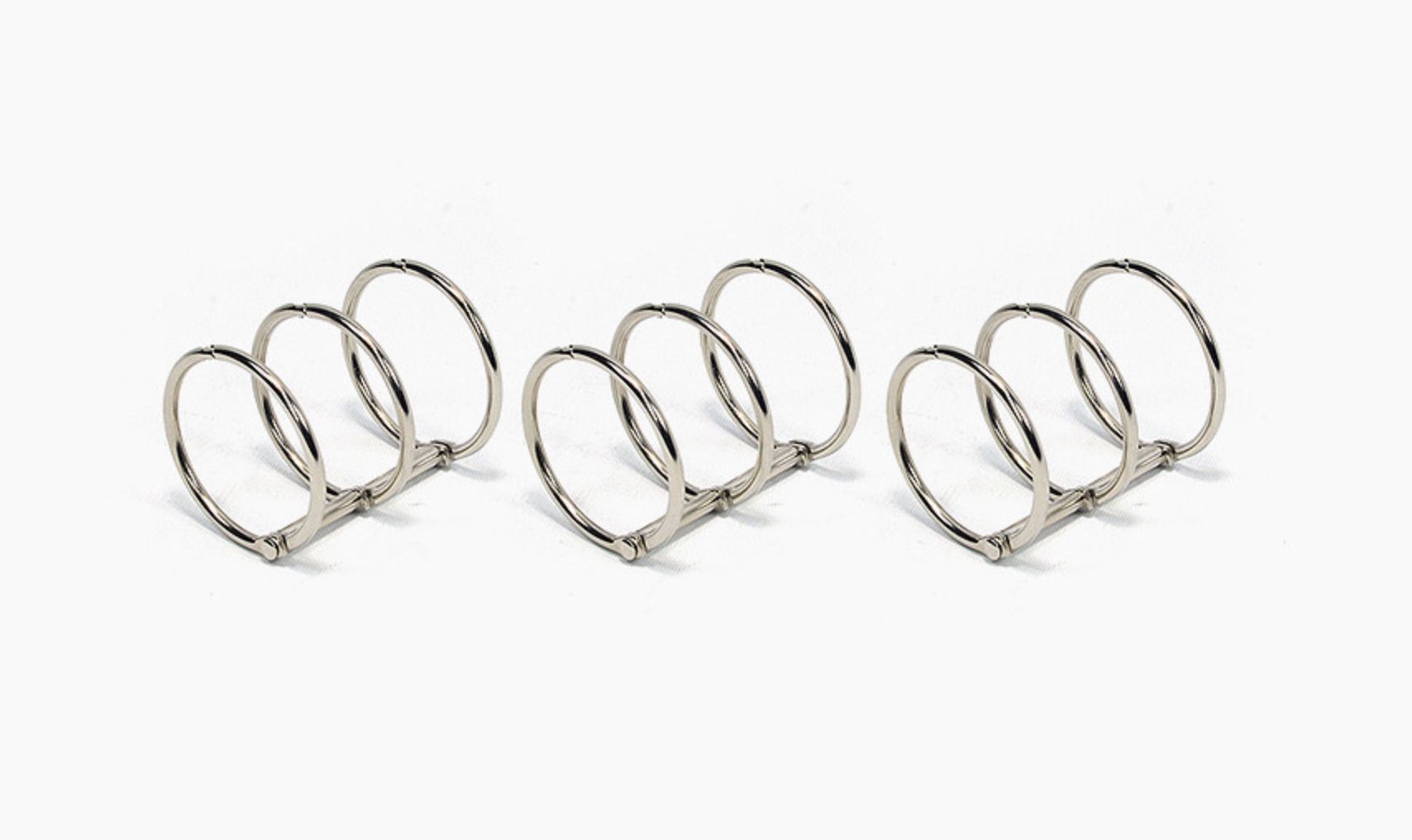 MochiThings: Silver A5 Binder 6 Ring Set
