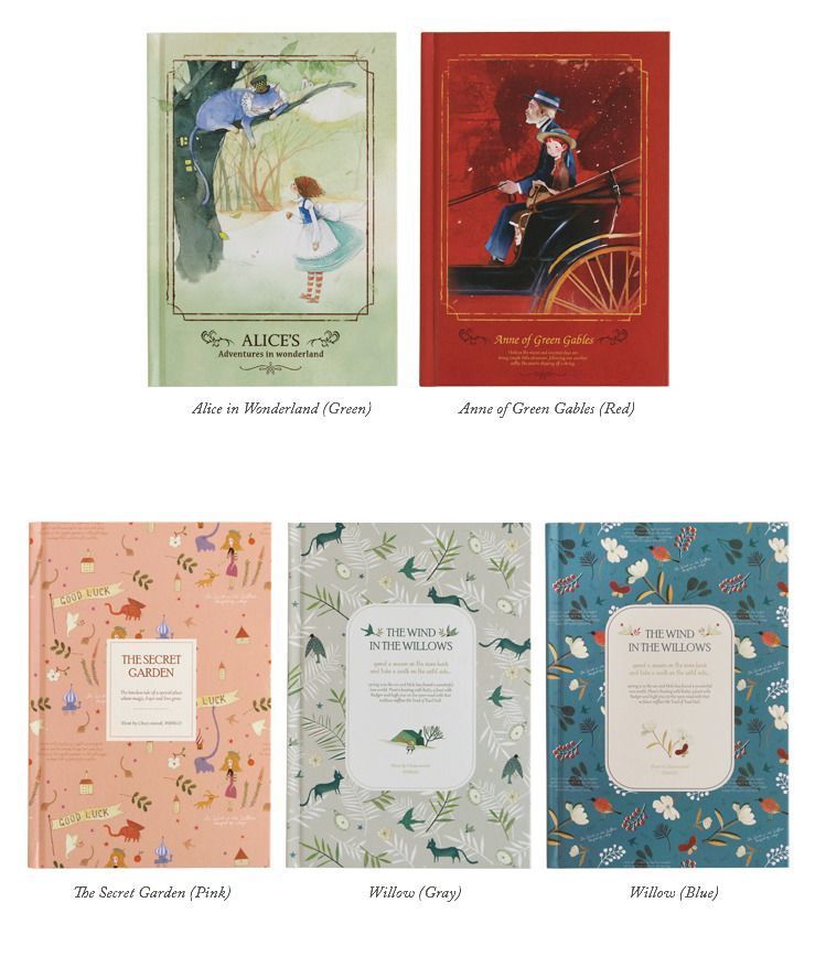 MochiThings: Fairy Tale Hardcover Plain Notebook