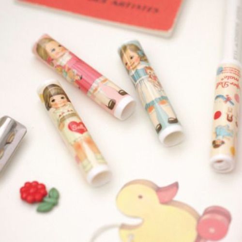 MochiThings: Paper Doll Pencil Cap Set