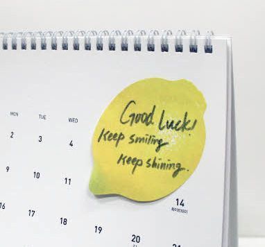 MochiThings: Lemon Sticky Note