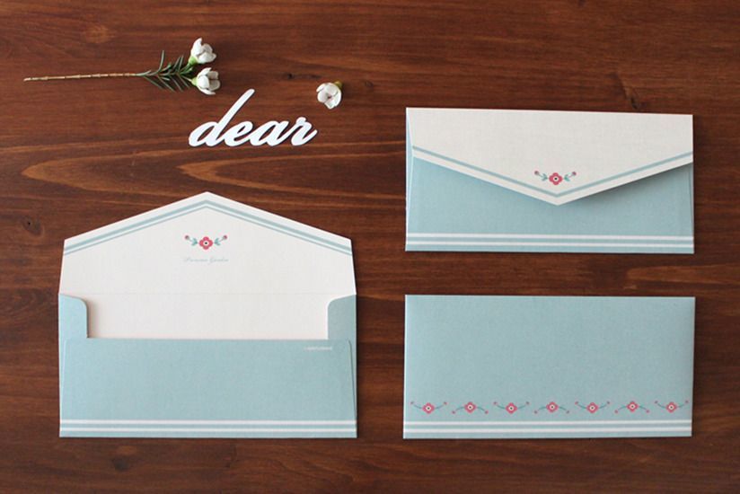 MochiThings: Retro Pattern Envelope