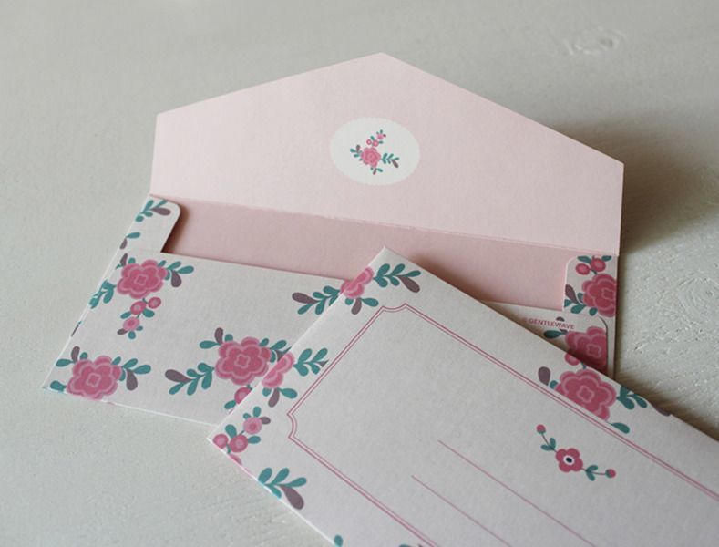 MochiThings: Retro Pattern Envelope