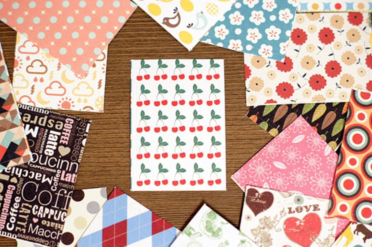 MochiThings: 48pcs Pattern Label Sticker Set
