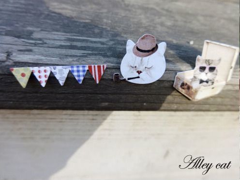 MochiThings: Alley Cat Deco Sticker