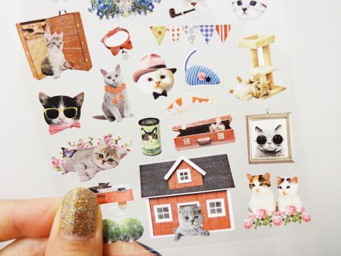 MochiThings: Alley Cat Deco Sticker