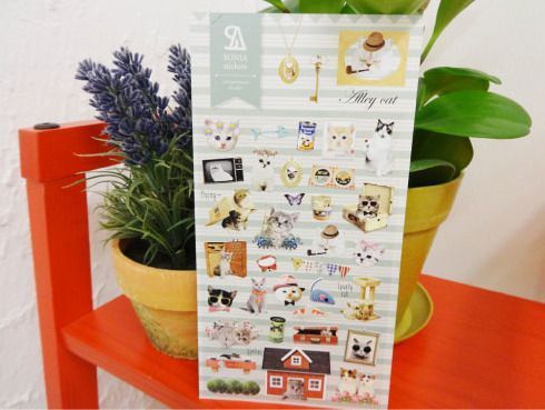 MochiThings: Alley Cat Deco Sticker