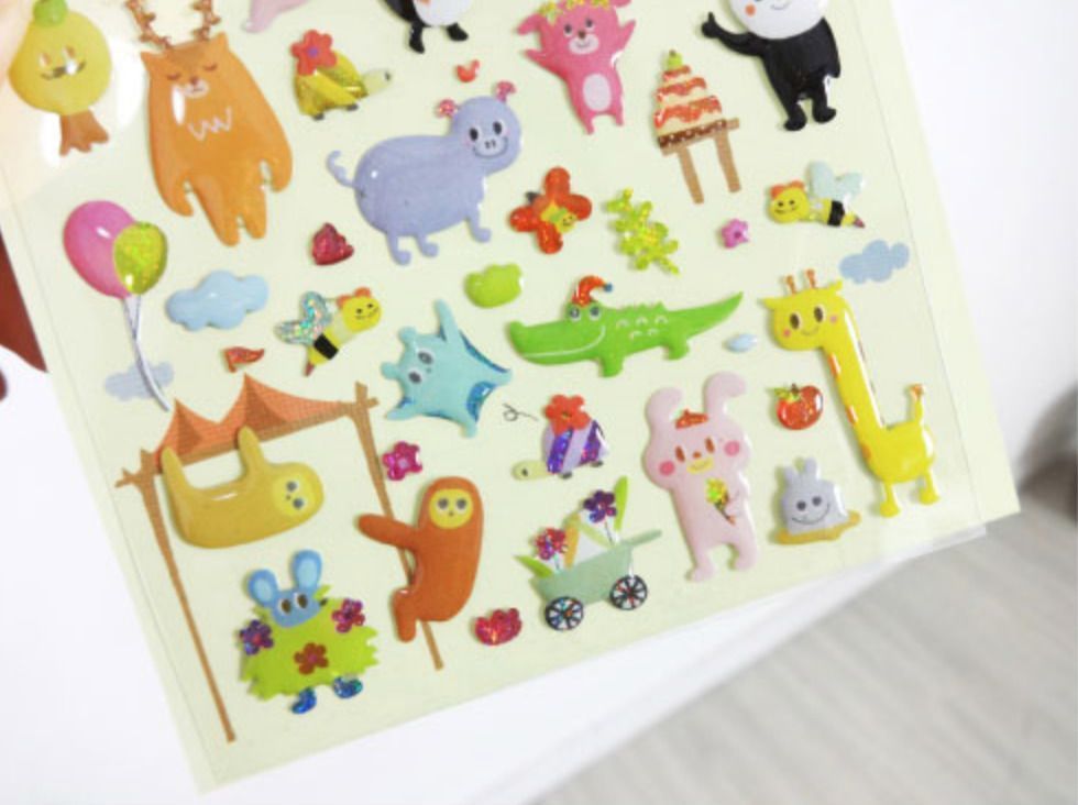 MochiThings: Animal Friends Deco Sticker