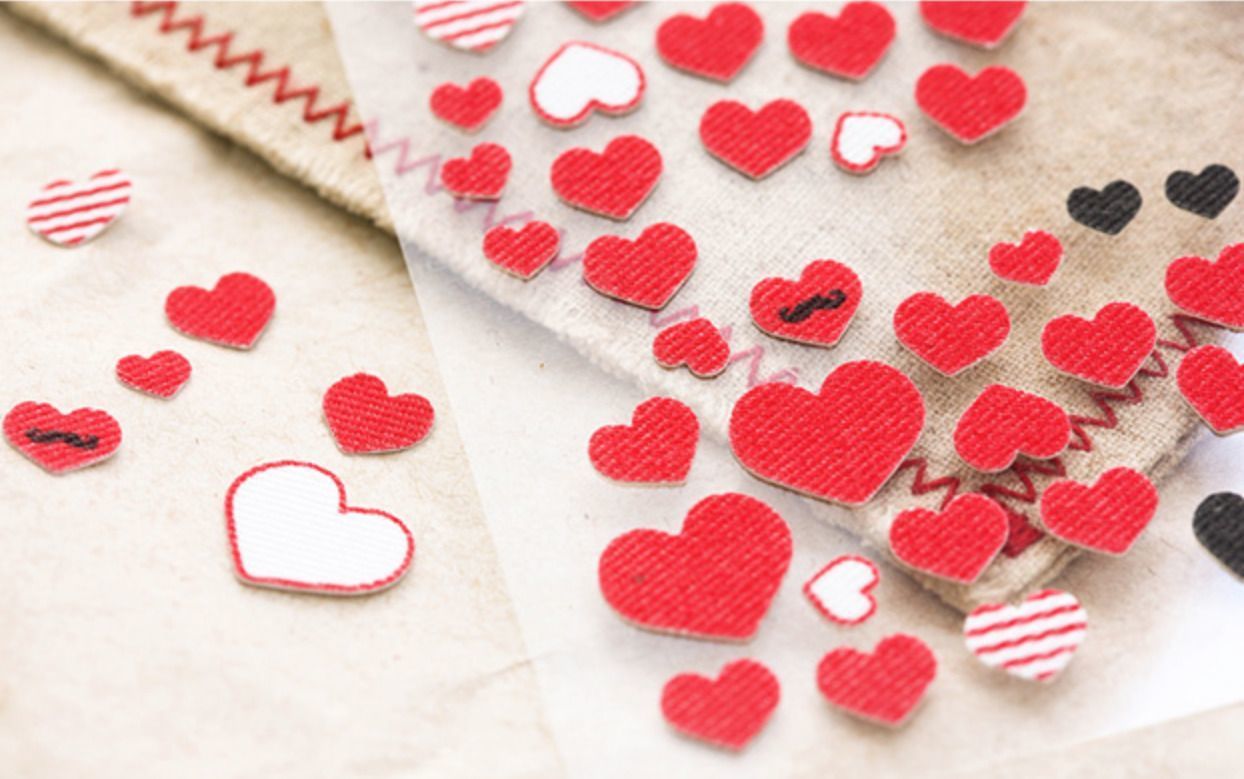 MochiThings: Heart Deco Sticker