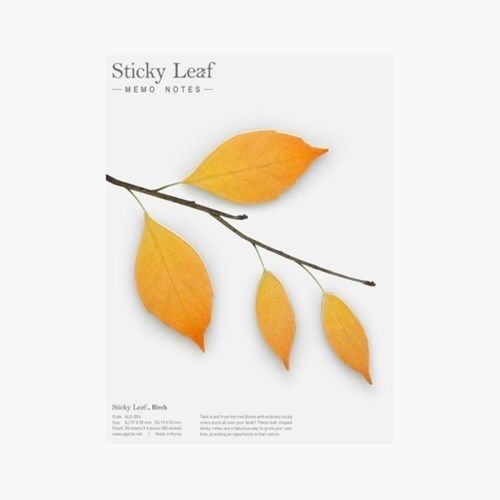 MochiThings: Large Leaf Sticky Note