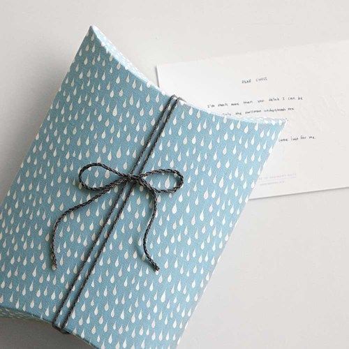 MochiThings: Water Drop A4 Fabric Sticker