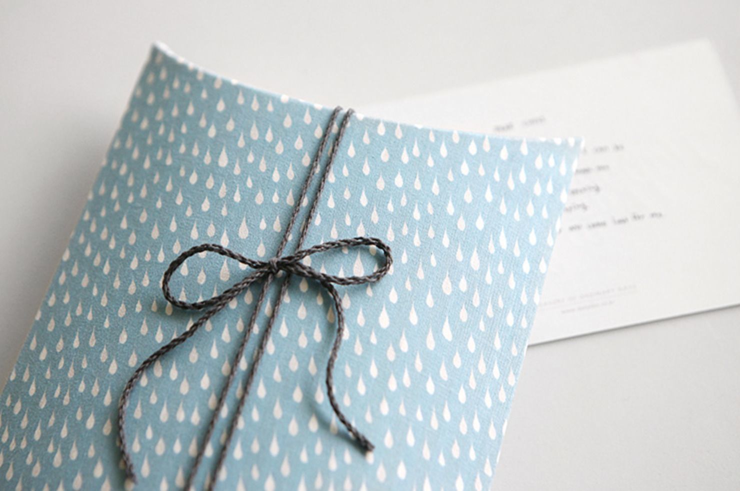 MochiThings: Water Drop A4 Fabric Sticker