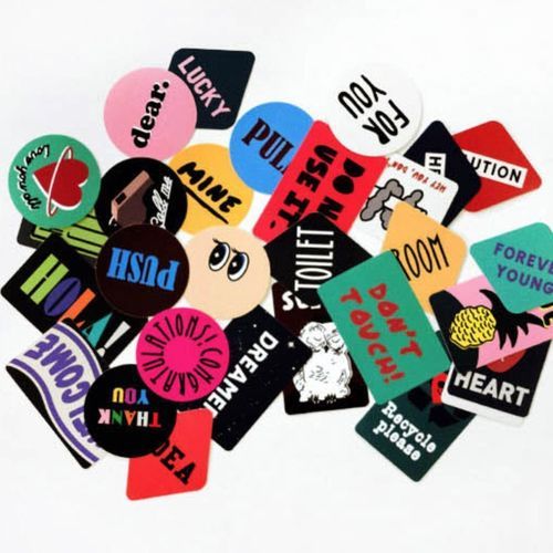 MochiThings: Message Sticker Pack + Pouch Set