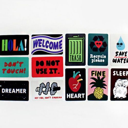 MochiThings: Message Sticker Pack + Pouch Set