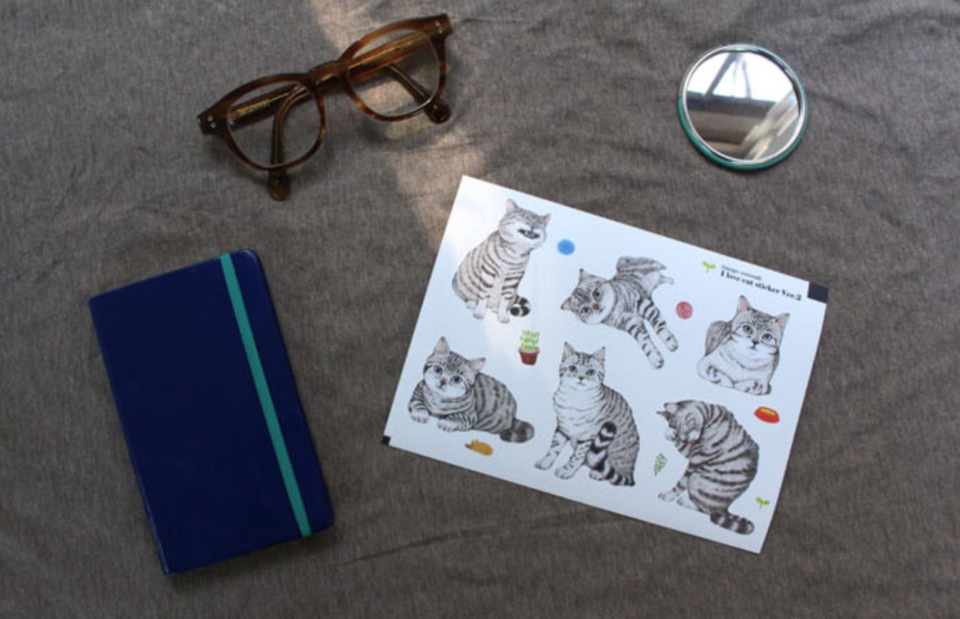 MochiThings: Cat Deco Sticker Set v2
