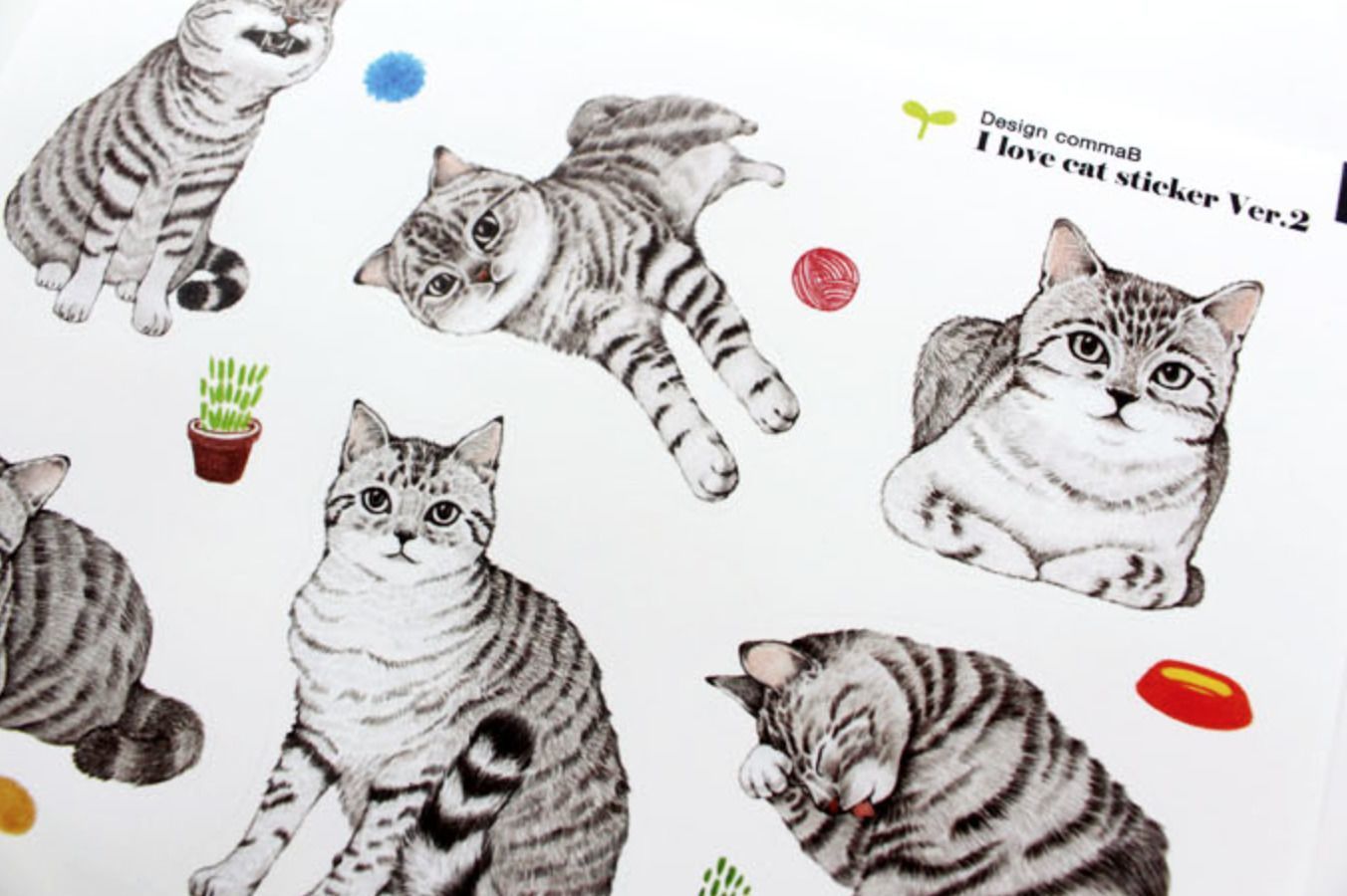 MochiThings: Cat Deco Sticker Set v2